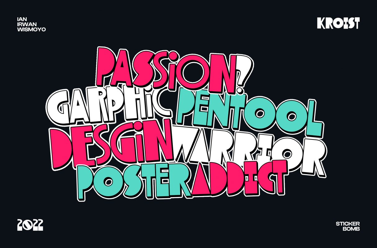 Kroist – Experimental Pop Fonts – Just Font You